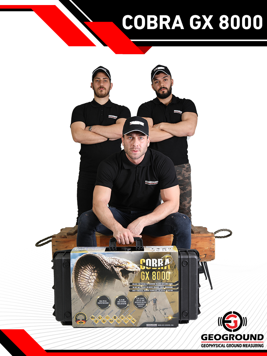 COBRA GX 8000 gold detector long range locator