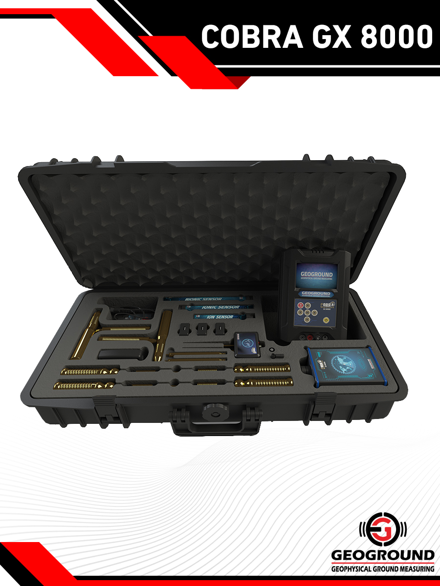 COBRA GX 8000 gold detector long range locator
