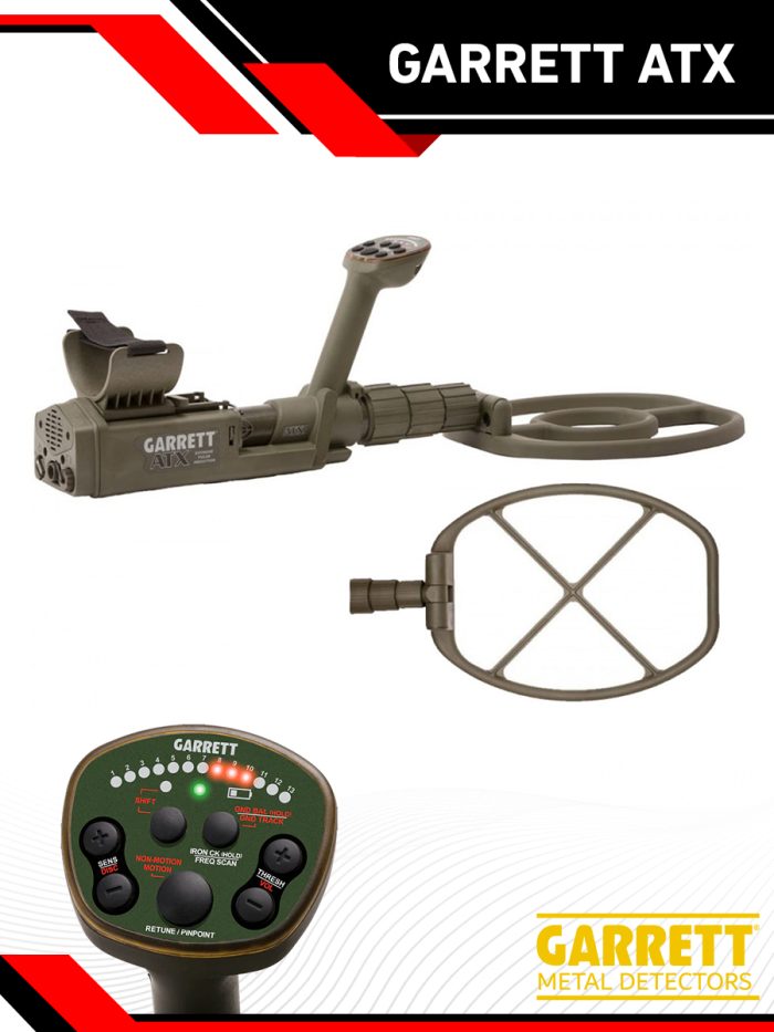 GARRETT ATX the best one of Garrett gold metal detectors