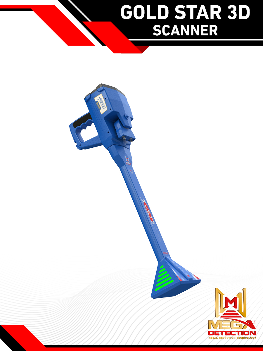 gold star 3d scanner new metal detector with 8 search systems