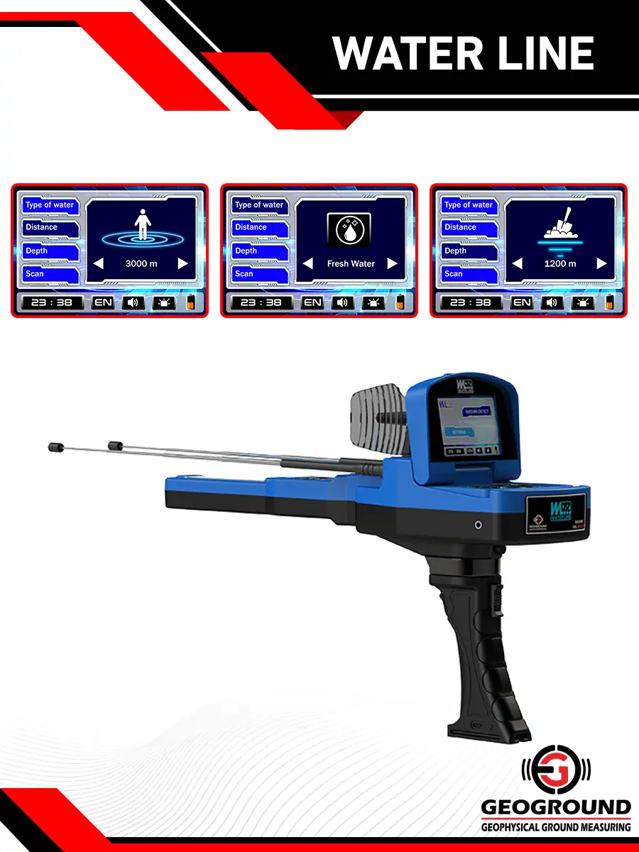 Water Line device is a powerful and easy-to-use groundwater detection ...